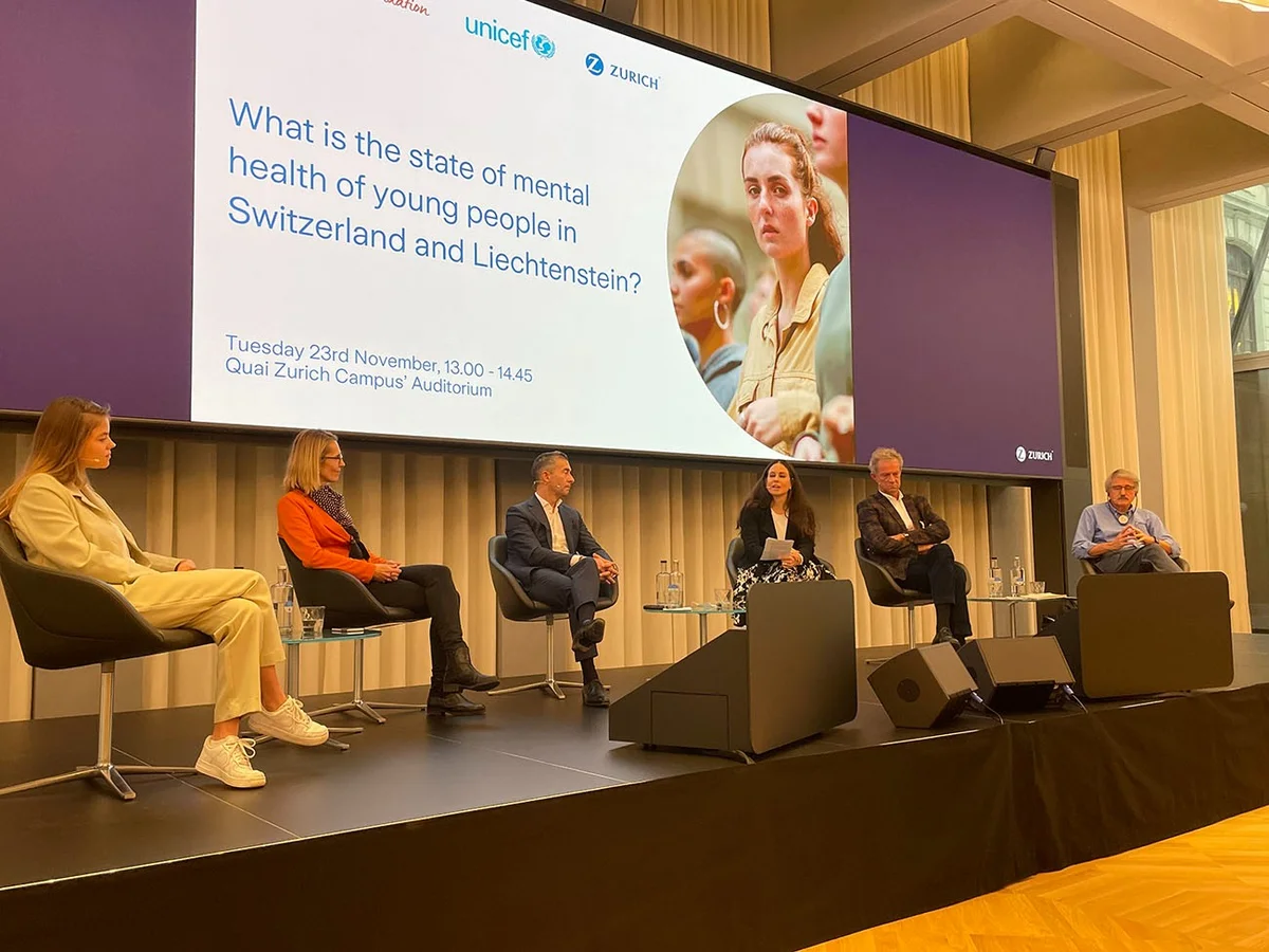 Podiums-Diskussion zur psychischen Gesundheit von Jugendlichen | unicef.ch Podiums-Diskussion zur psychischen Gesundheit von Jugendlichen | unicef.ch