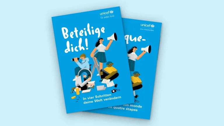 Partizipation. Eine Anleitung für Kinder und Jugendliche | unicef.ch