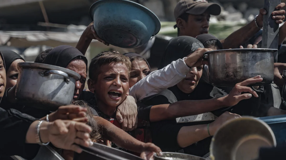 Hungersnot in Gaza erstmals bestätigt | unicef.ch