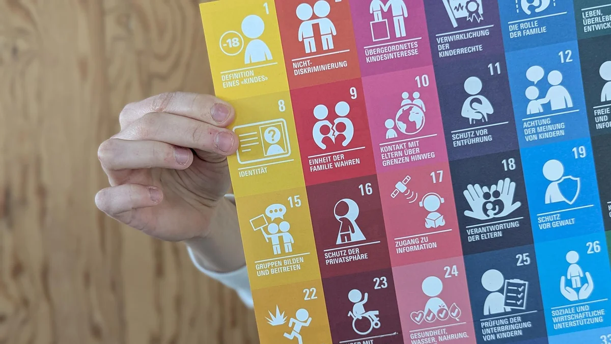 Child rights icons | unicef.ch